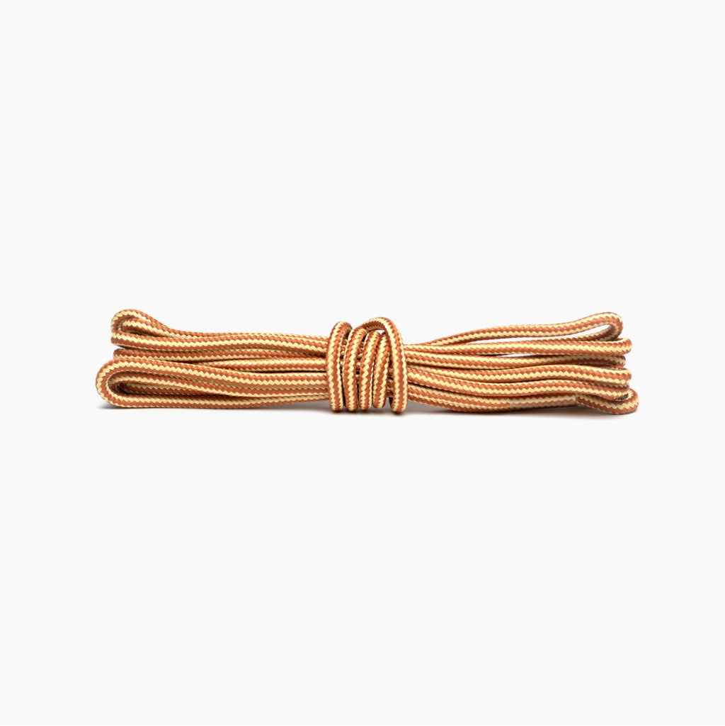 Tan + Yellow Kevlar® Blend Boot Laces - Cobbler's Choice Co.